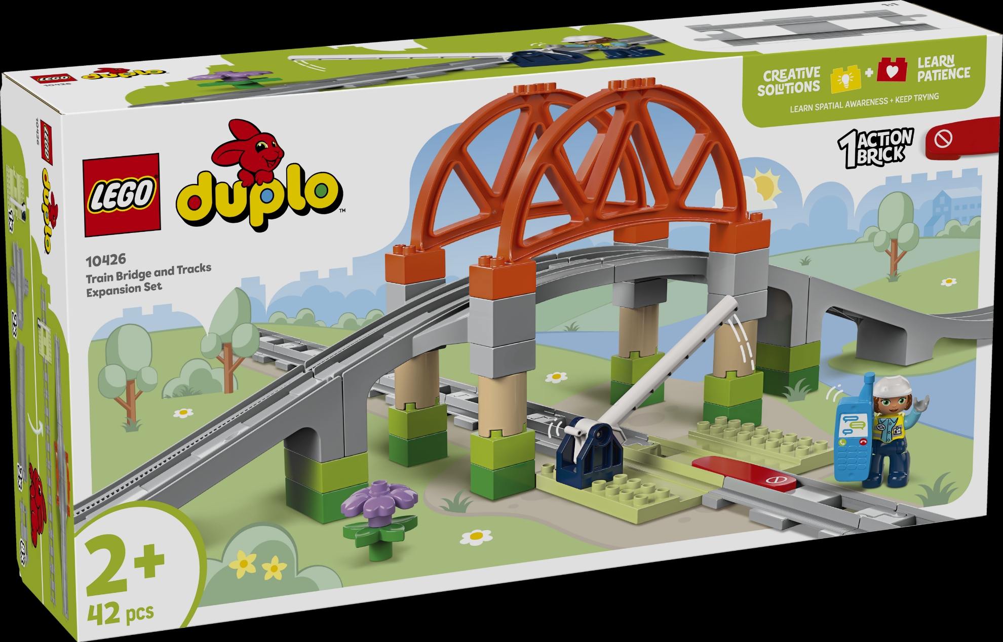LEGO® DUPLO® 10426 Proširenja: željeznički most i tračnice | mae.hr